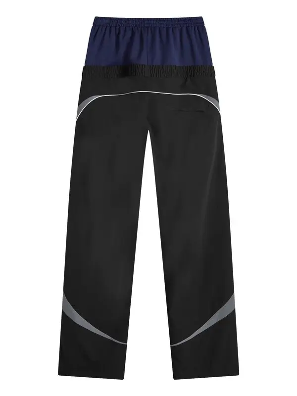 Balenciaga Double Waistband Tracksuit Pants - Black