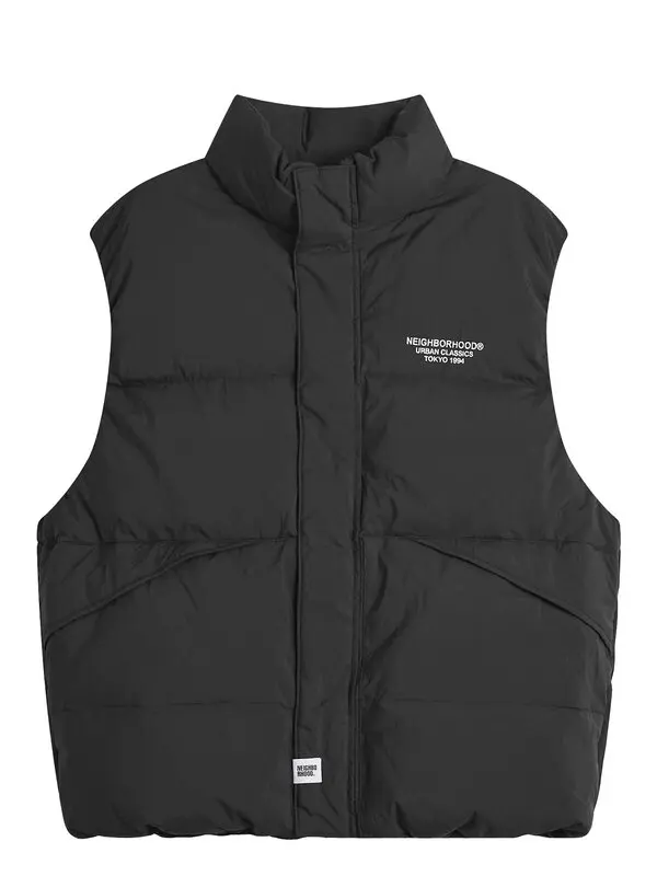 NEIGHBORHOOD Classic Down Vest Jacket - Black