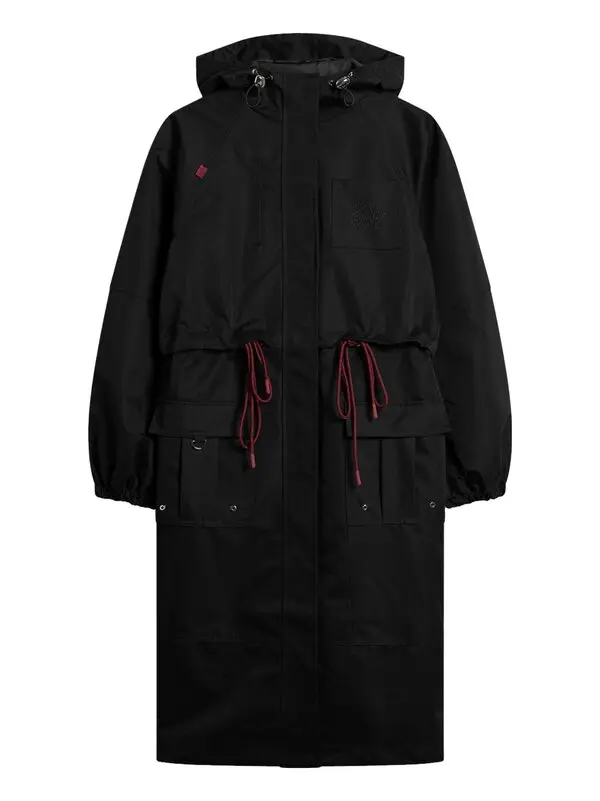 DAMSON MADDER X Logan Raincoat Jacket - Black