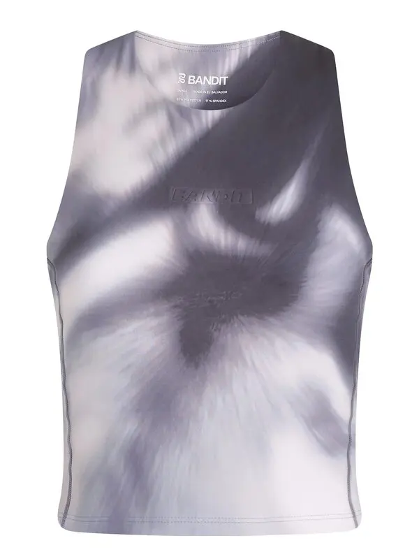BANDIT Stamina Crewneck Race Crop - Haze Multi