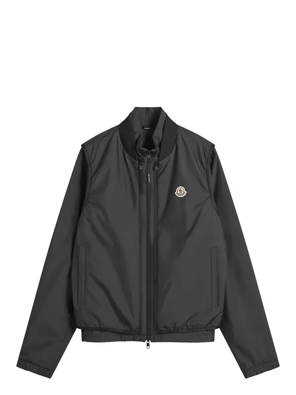 Moncler Hemmoor Jacket With Removable Gilet - Black