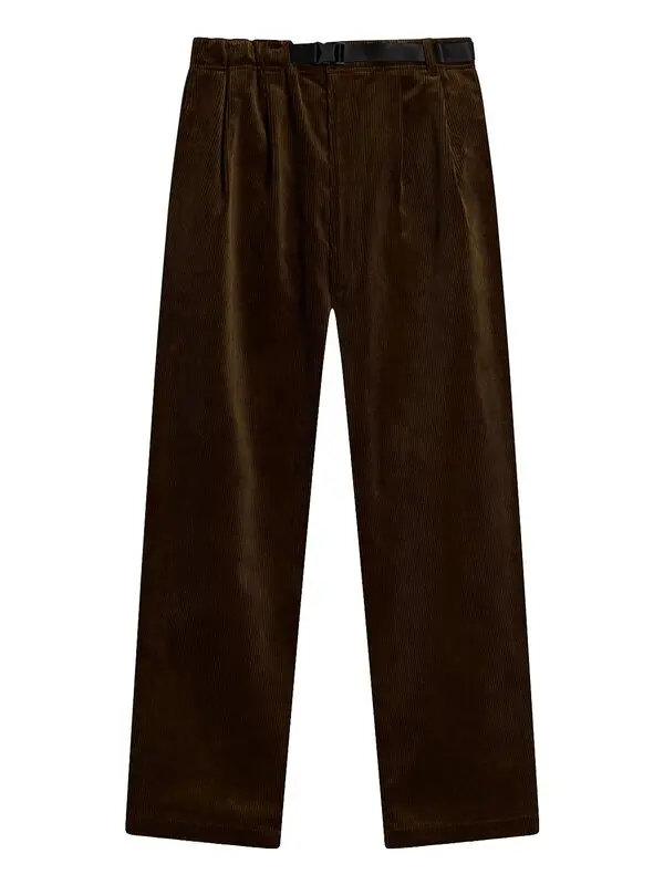 Comme Des Garçons Whale Corduroy Trousers - Brown