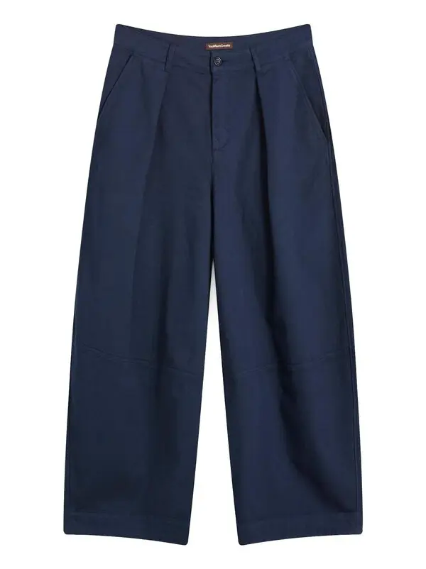 You Must Create Deadbeat Trousers - Navy