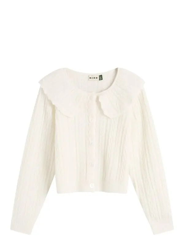 Rixo Jelena Cardigan - Cream