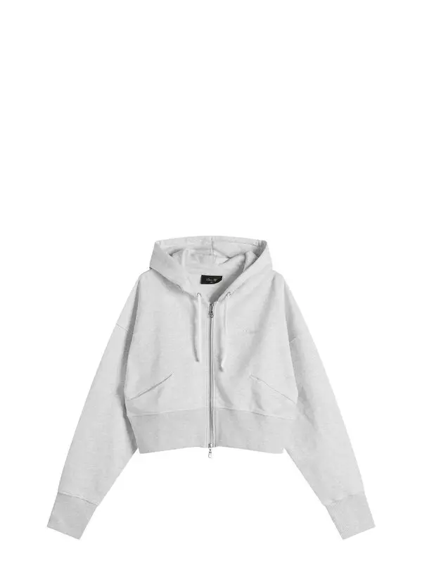 DIME Cropped Hoodie - Ash