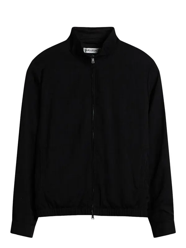 Our Legacy Night Drape Twill Casino Jacket - Crown Black