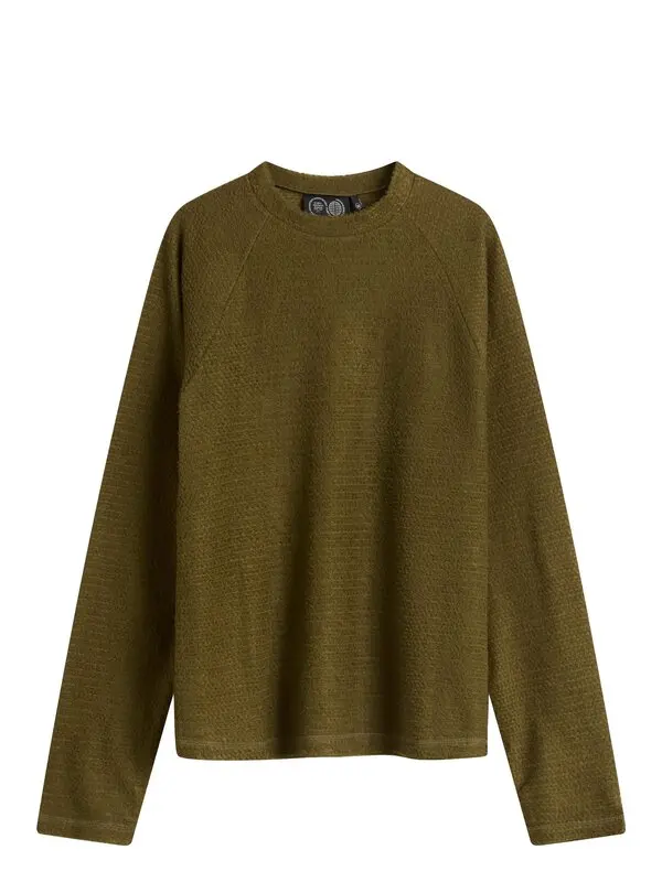 PURPLE MOUNTAIN OBSERVATORY Polartec Top Exclusive - Olive