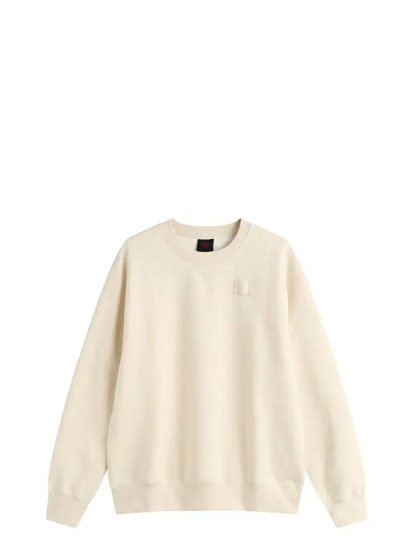 JORDAN Flight Fleece Crew Sweatshirt - Brown