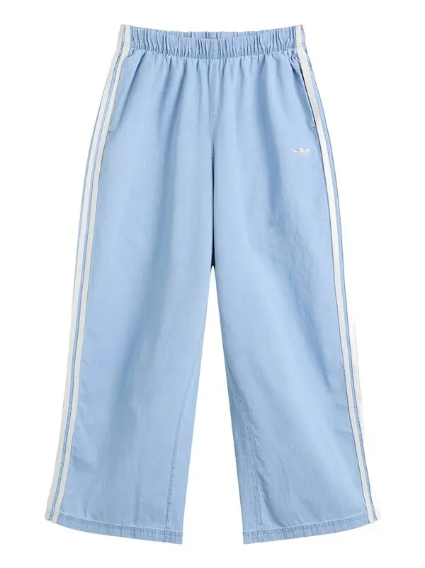 Adidas Denim Wide Leg Pants - Light Denim