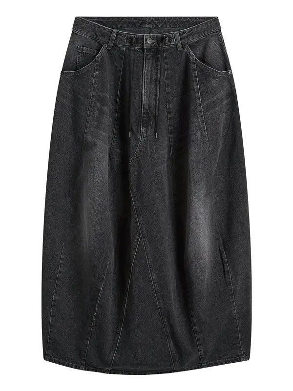 Needles H.d. Jeans Skirt - Black