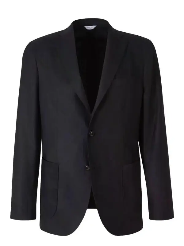 Boglioli Single-breasted Blazer - Blue