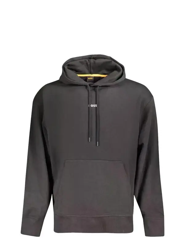 BOSS Parke Logo-print Hoodie - Grey