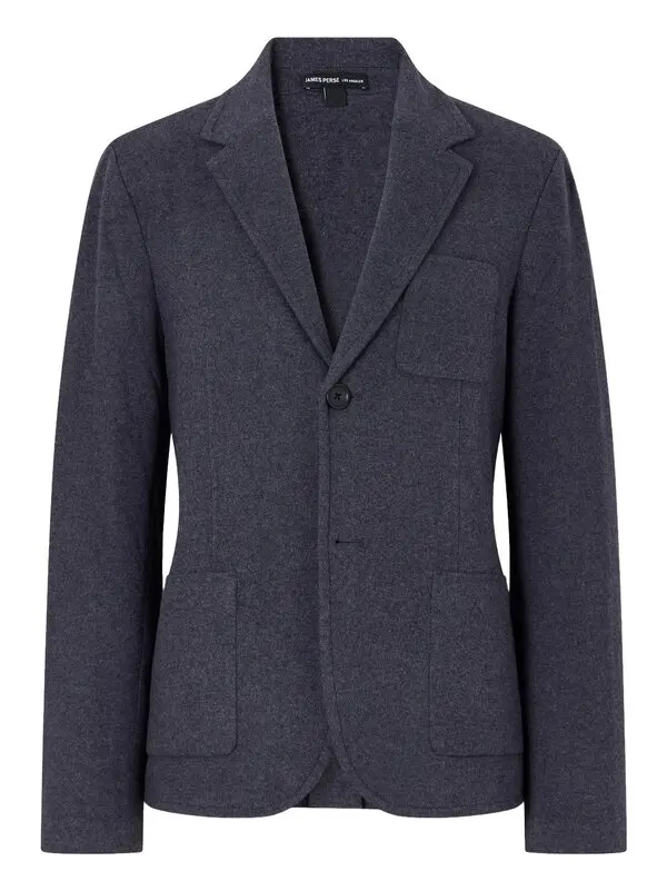 JAMES PERSE Cotton-blend Felt Suit Jacket - Gray