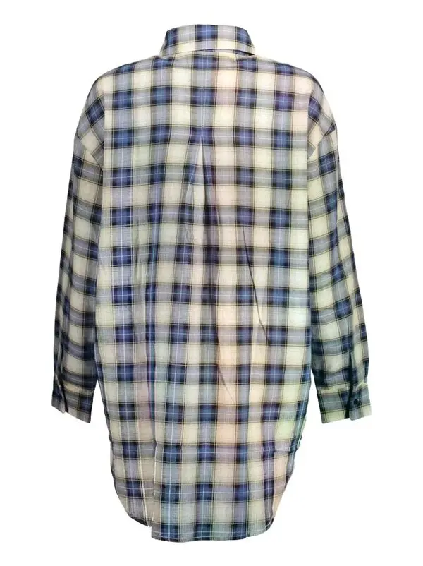 Desigual Check Patchwork Shirt - Neutrals