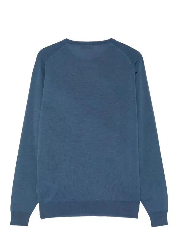 John Smedley Crew-neck Sweater - Blue