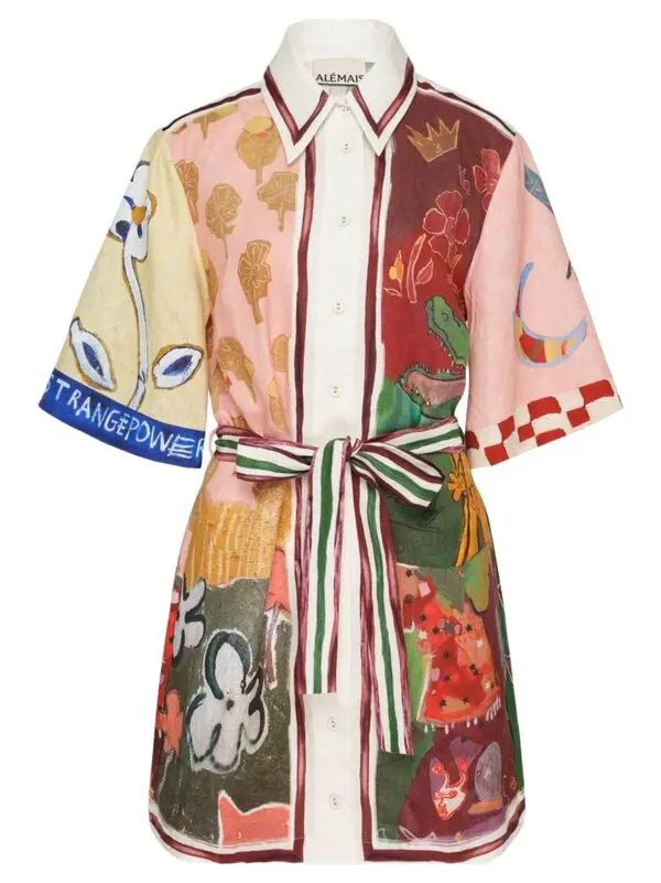 ALEMAIS Tangible Love Mini Dress - Multicolor