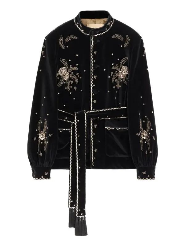 Valentino Garavani Long-sleeve Casual Jacket - Black