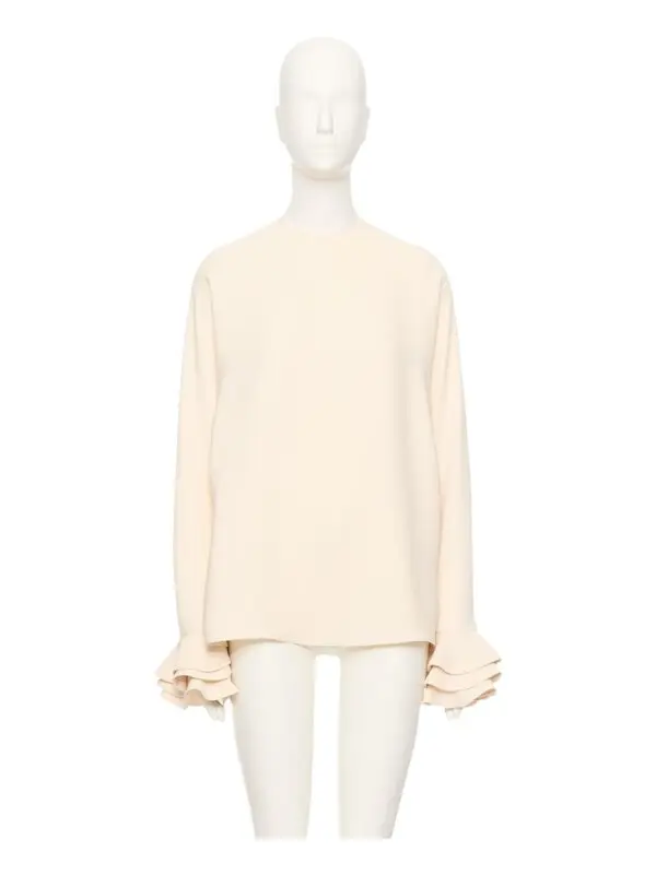 Valentino Garavani Cady Couture Top - Vanilla