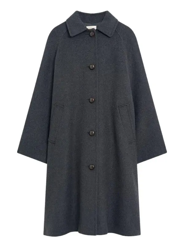SEMICOUTURE Belted Double-breasted Coat - Black
