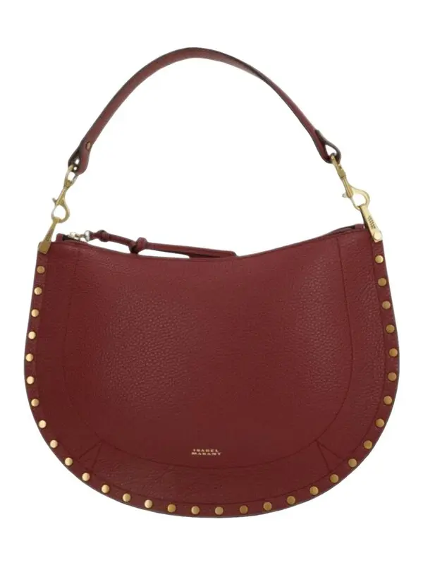 Isabel Marant Étoile Logo Stamp Shoulder Bag - Deep Red