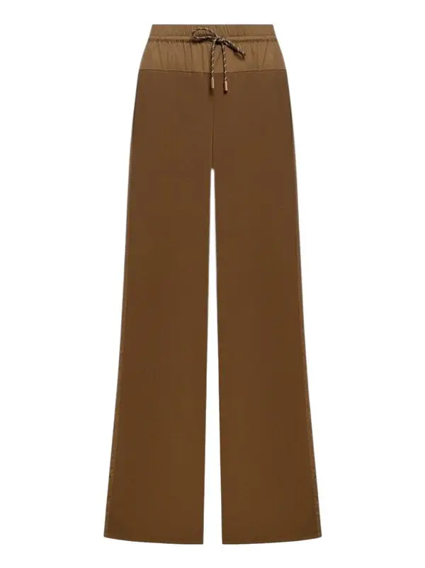 TWINSET Drawstring Casual Pants - Brown