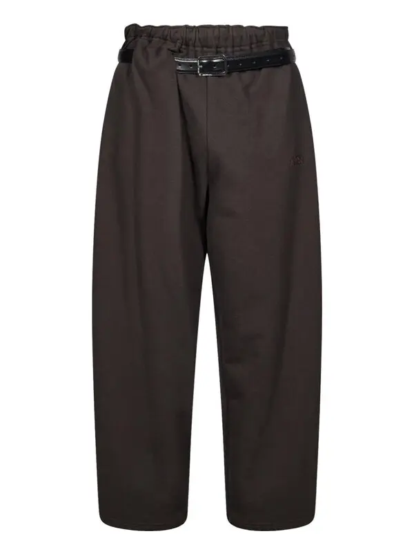 MAGLIANO Belted Paperbag-waist Trousers - Black