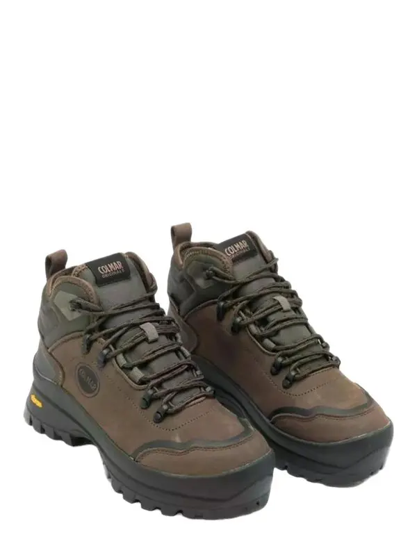 COLMAR Bicolor Leather Boots - Brown