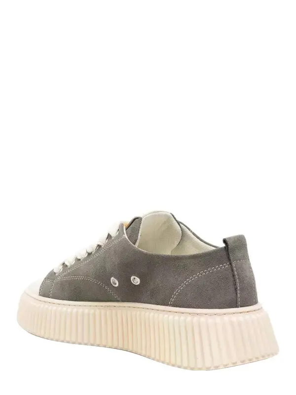 RHUN 2020 Suede Platform Sneakers - Grey