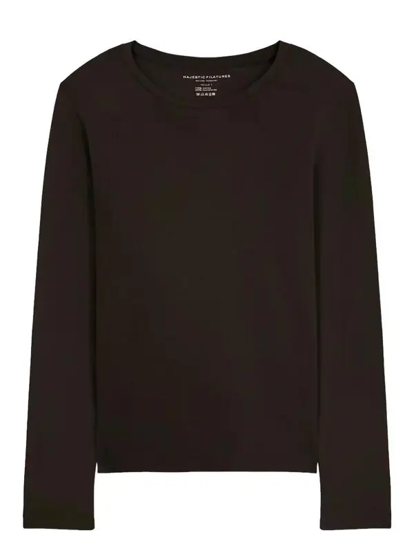 Majestic Filatures Long-sleeve T-shirt - Black