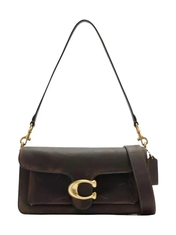 COACH Tabby Shoulder Bag 26 In Loved Leather - Brown