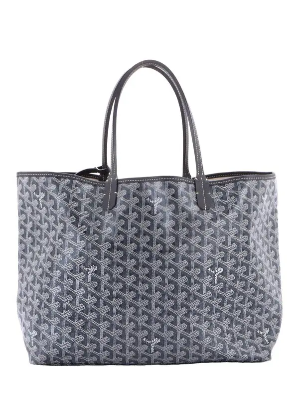Goyard Saint Louis Tote Coated Canvas Pm - Grey