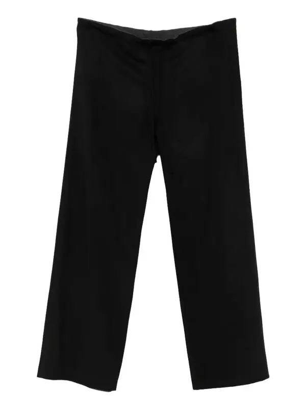 Marie Adam-Leenaerdt Drawstring Wide-leg Trousers - Black