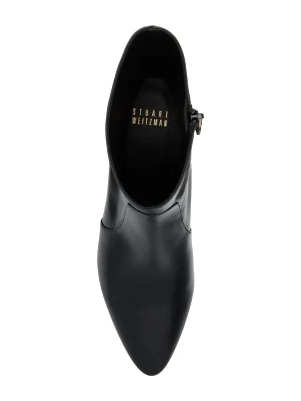 STUART WEITZMAN Lennon 60mm Leather Ankle Boots - Black