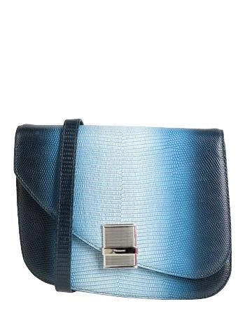 FERRAGAMO Cross-body Bag Calfskin - Blue