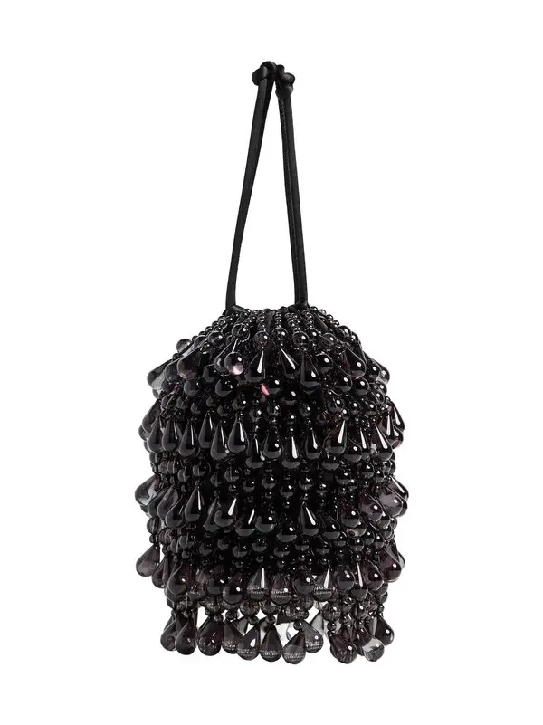 Cult Gaia Zia Wristlet - Black