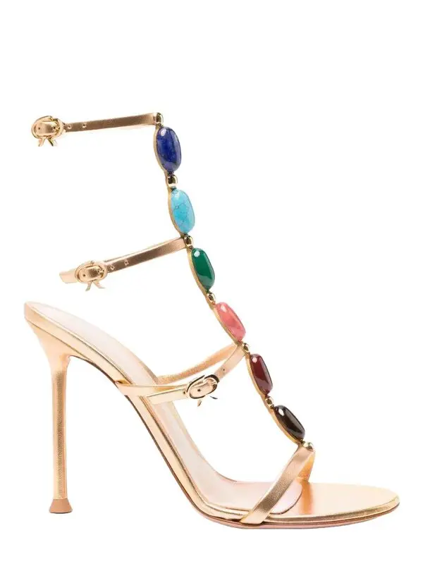 GIANVITO ROSSI Shanti Sandals - Gold