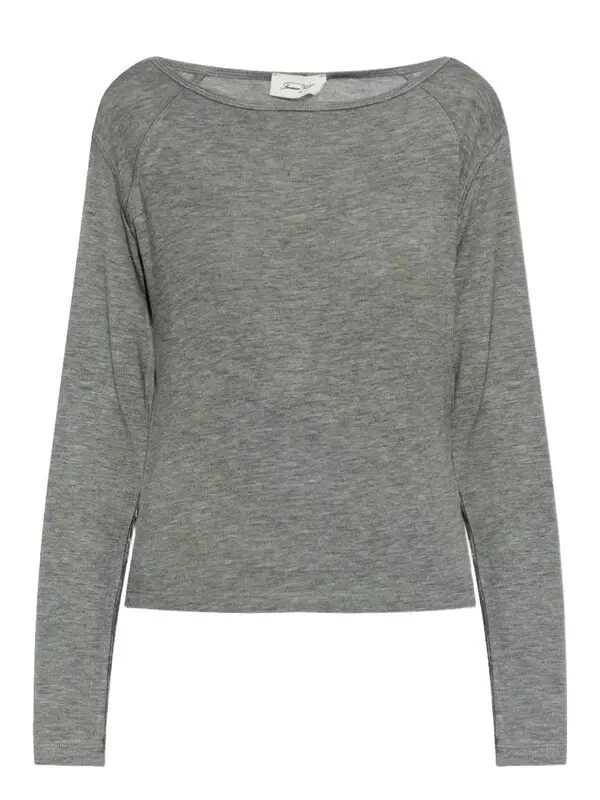 American Vintage Ladbay Long-sleeve T-shirt - Grey