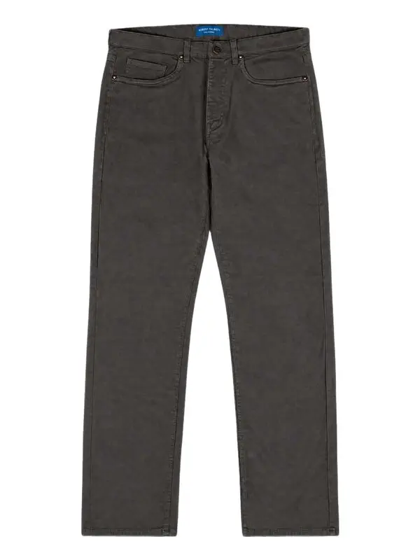 Robert Talbott Pablo Comfort Stretch Twill 5-pocket - Black