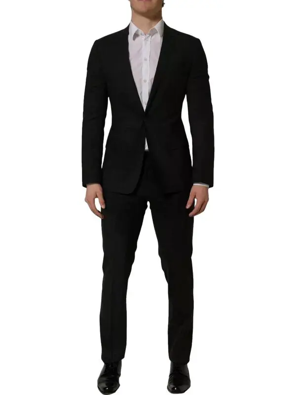 Dolce & Gabbana Wool Slim-fit 2-piece Suit - Black