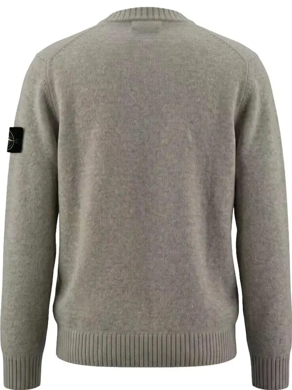 Stone Island 5100050 Baby Alpaca Blend Sweater - Neutrals