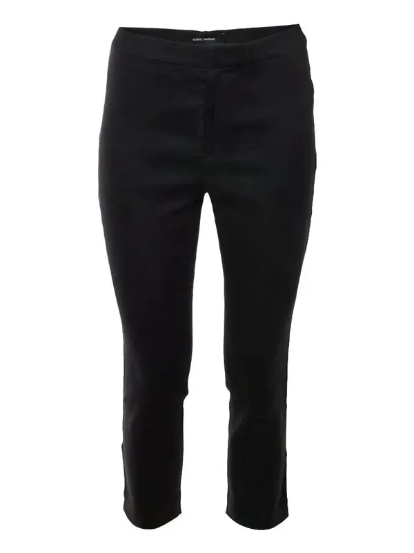ISABEL MARANT VINTAGE Slim-fit Trousers - Black