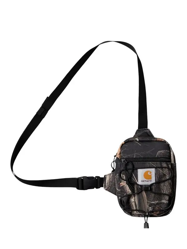Carhartt Work In Progress Kickflip Shoulder Bag 'camo Feather Tree Black - Multicolor