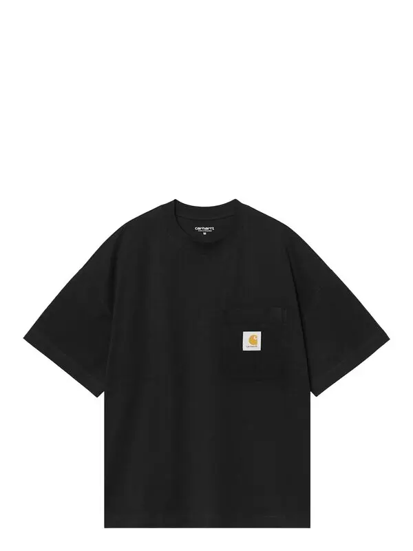 Carhartt Work In Progress Short-sleeve Work Pocket T-shirt - Black