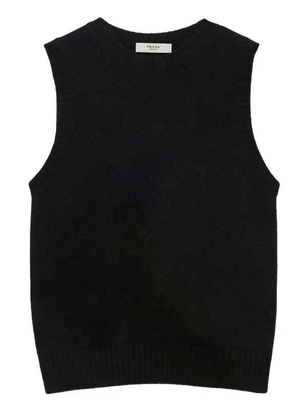 Prada Cashmere Top - Black