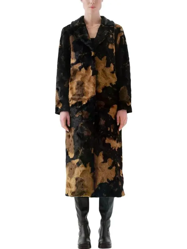 UNREAL FUR Bedouin Faux-fur Coat - Black