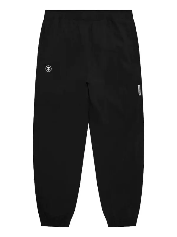 AAPE BY *A BATHING APE Moonface Logo Trousers - Black