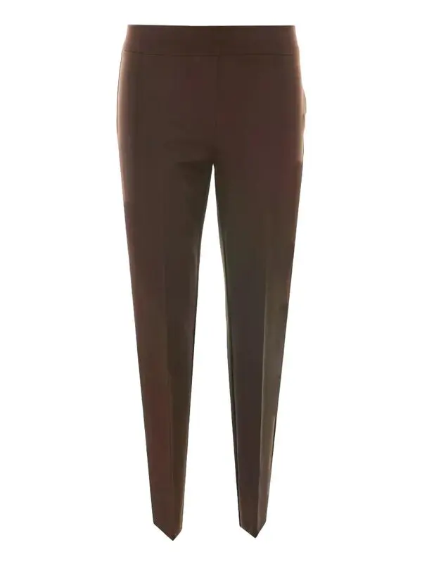 RUE DU BAC Slim-fit Trousers - Brown