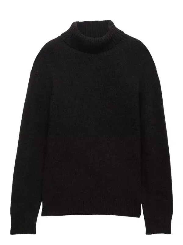 Prada Re-cashmere Turtleneck Sweater - Grey