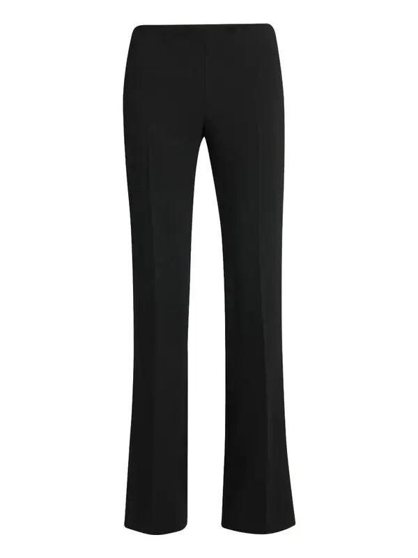 THE ROW Itolo Low-rise Bootcut-leg Tailored Pants - Black