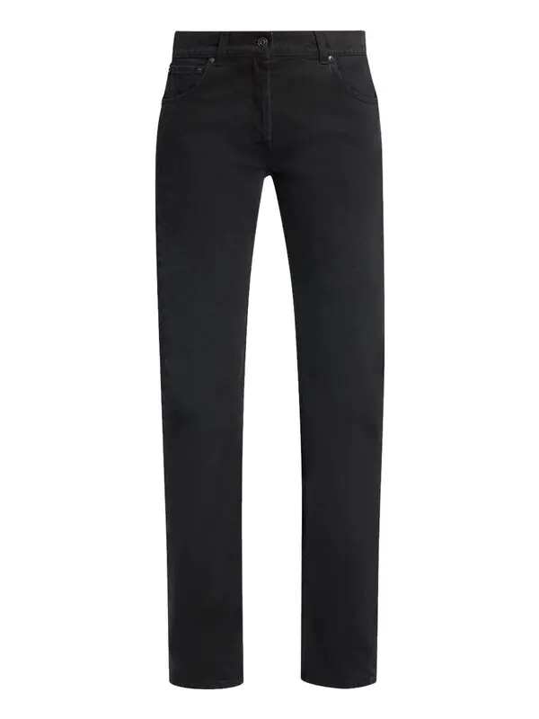 THE ROW Imma Slim Jeans - Black